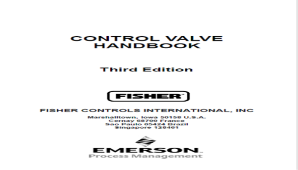 Control Valve Handbook Third Edition PDF Free Download