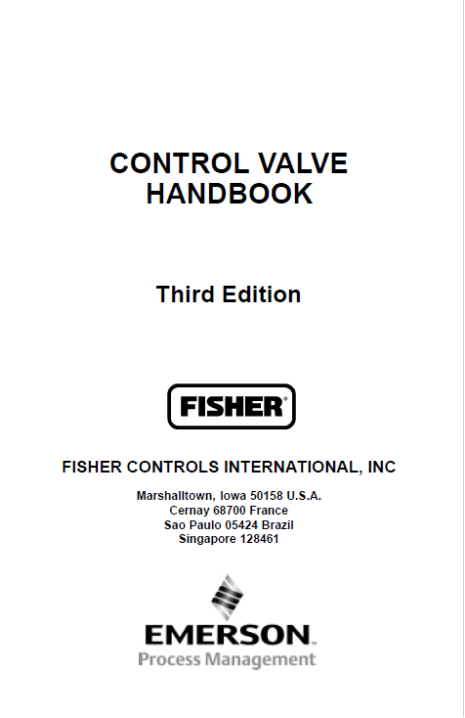 Control Valve Handbook Third Edition PDF Free Download